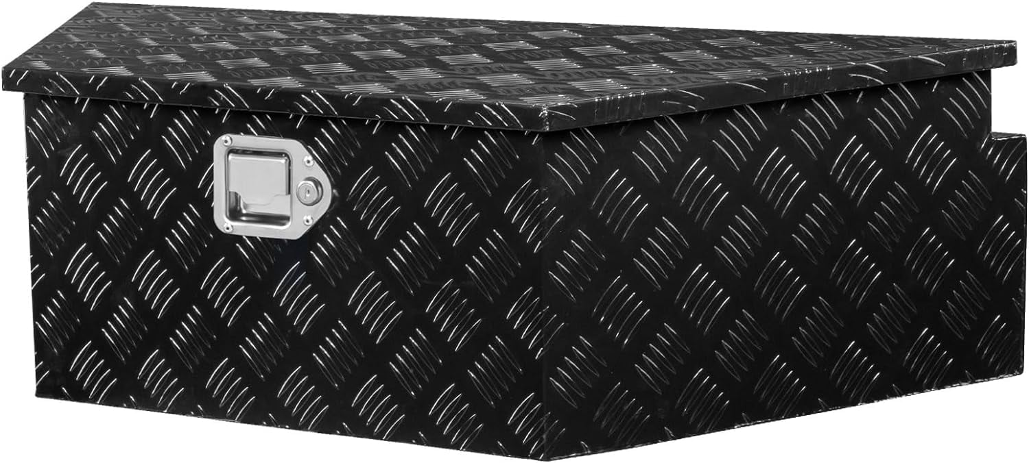 AutoForever 39'' Aluminum Trailer Tongue Tool Box, RV Toolbox, Truck ...