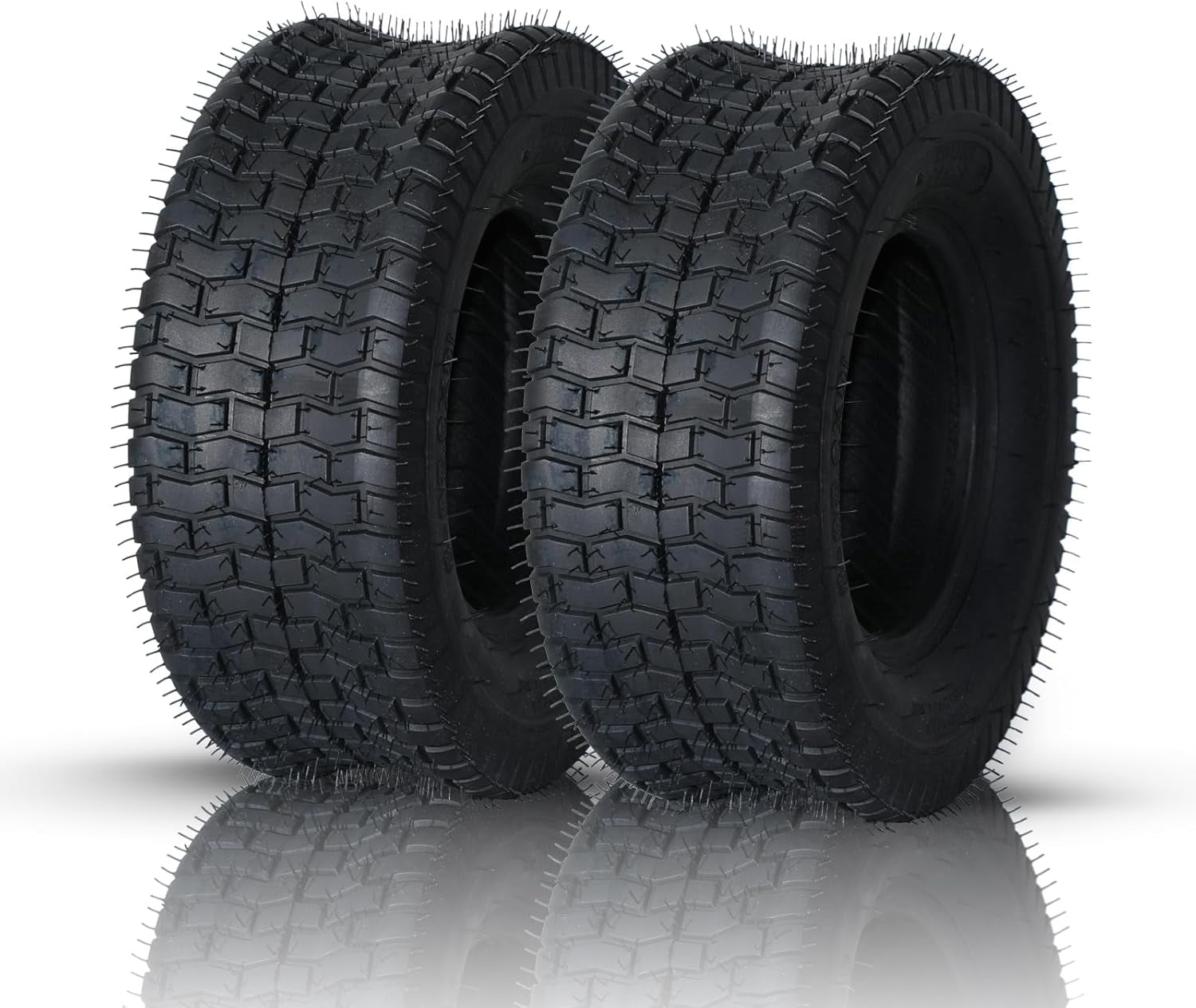AutoForever Set of 2 18x9.50-8 Lawn Mower Garden Turf Tires 4PR 18x9 ...