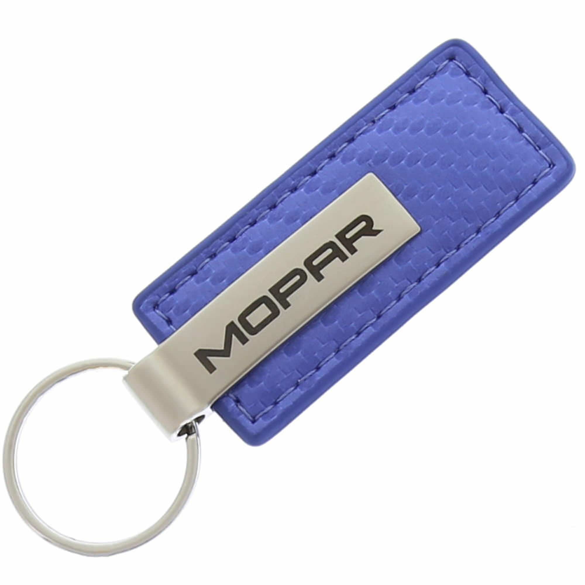 AutoGold Chrysler Jeep Dodge Ram Mopar Blue CF Carbon Fiber Leather Key ...