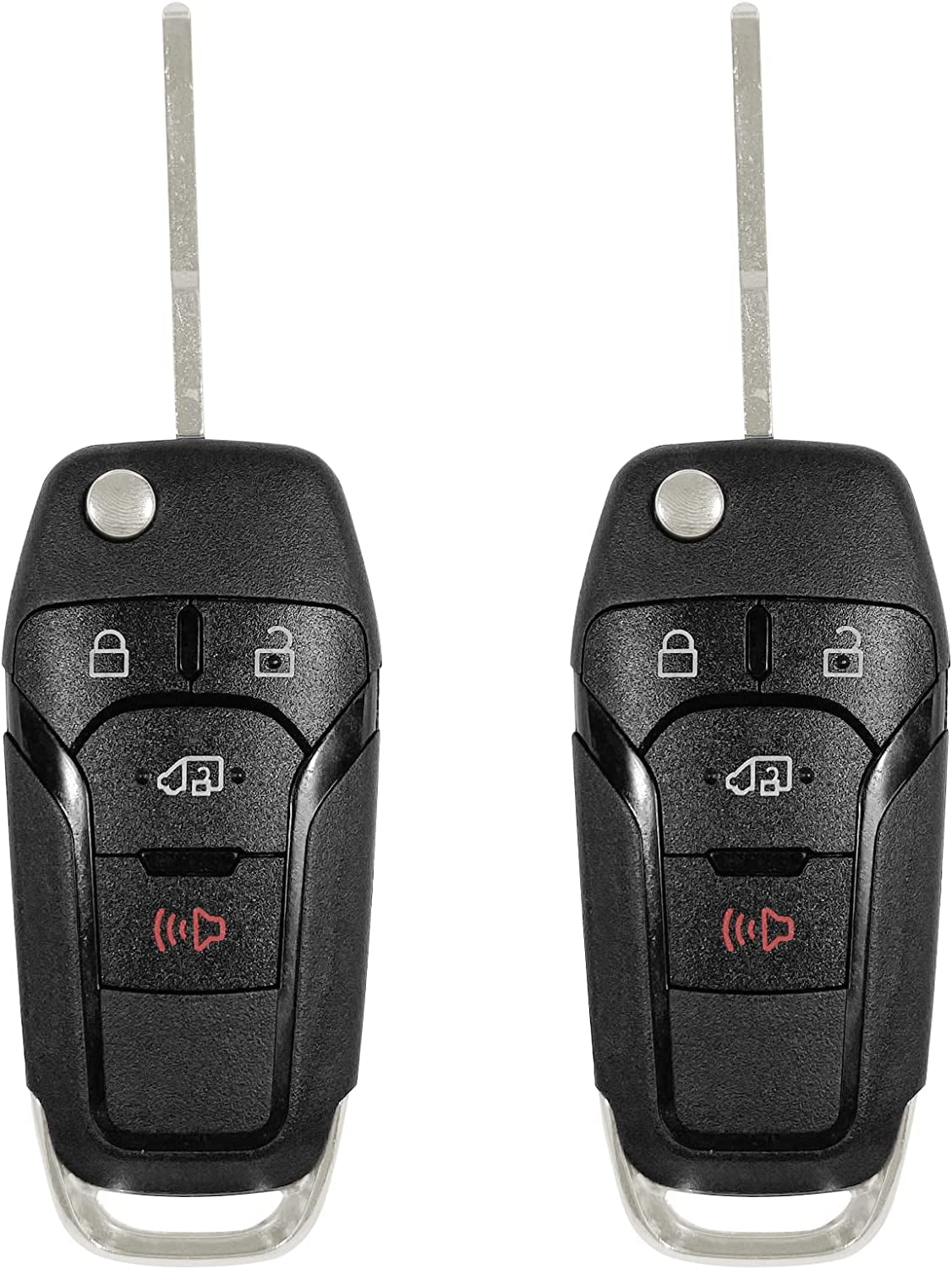 AutoKeyMax Compatible With Flip Car Key Fob For Ford Transit Connect ...