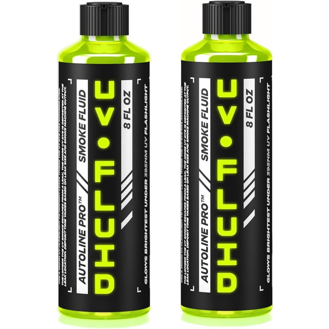 AutoLine Pro Smoke Fluid UV Glow Leak Tracing Refill Solution for ...