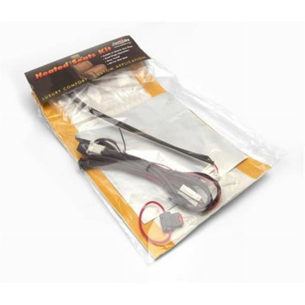 AutoLoc Power Accessories AUTHR2000 Carbon Fiber Heated Seat Kit with ...