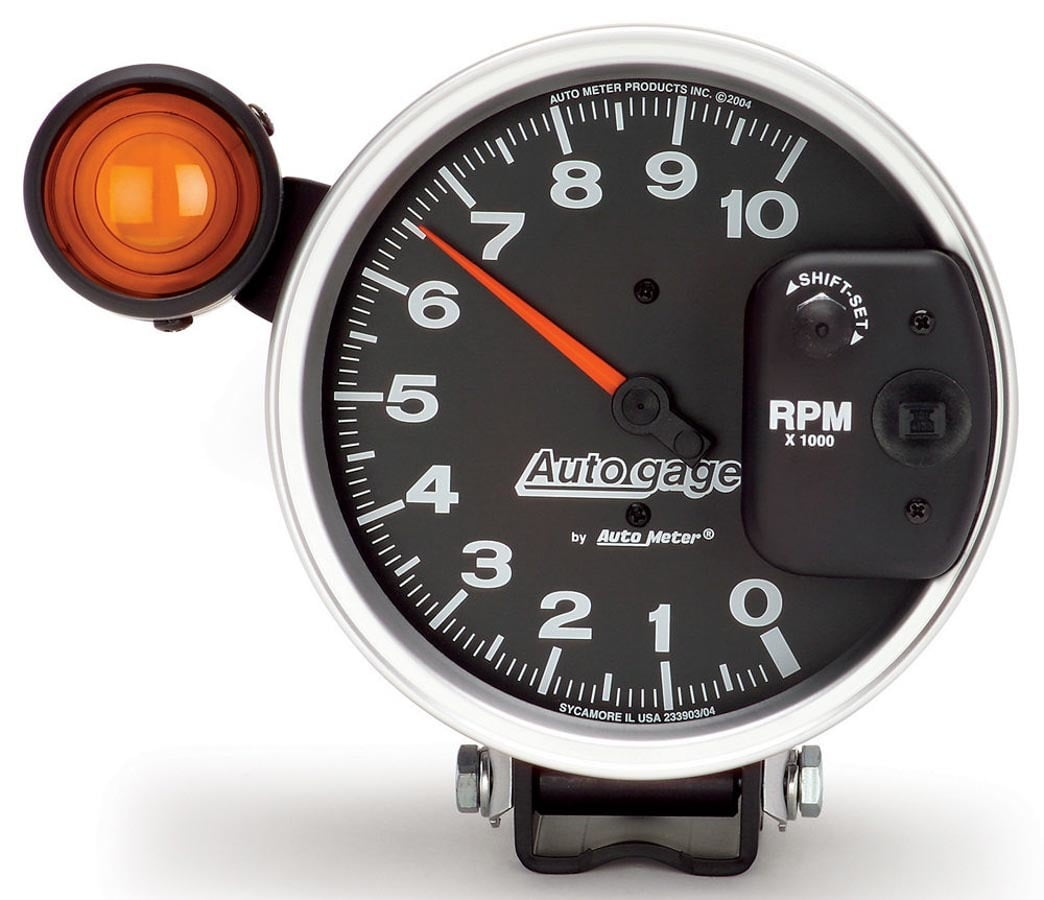 AutoMeter 233904 Autogage Monster Shift-Lite Tachometer - Walmart.com