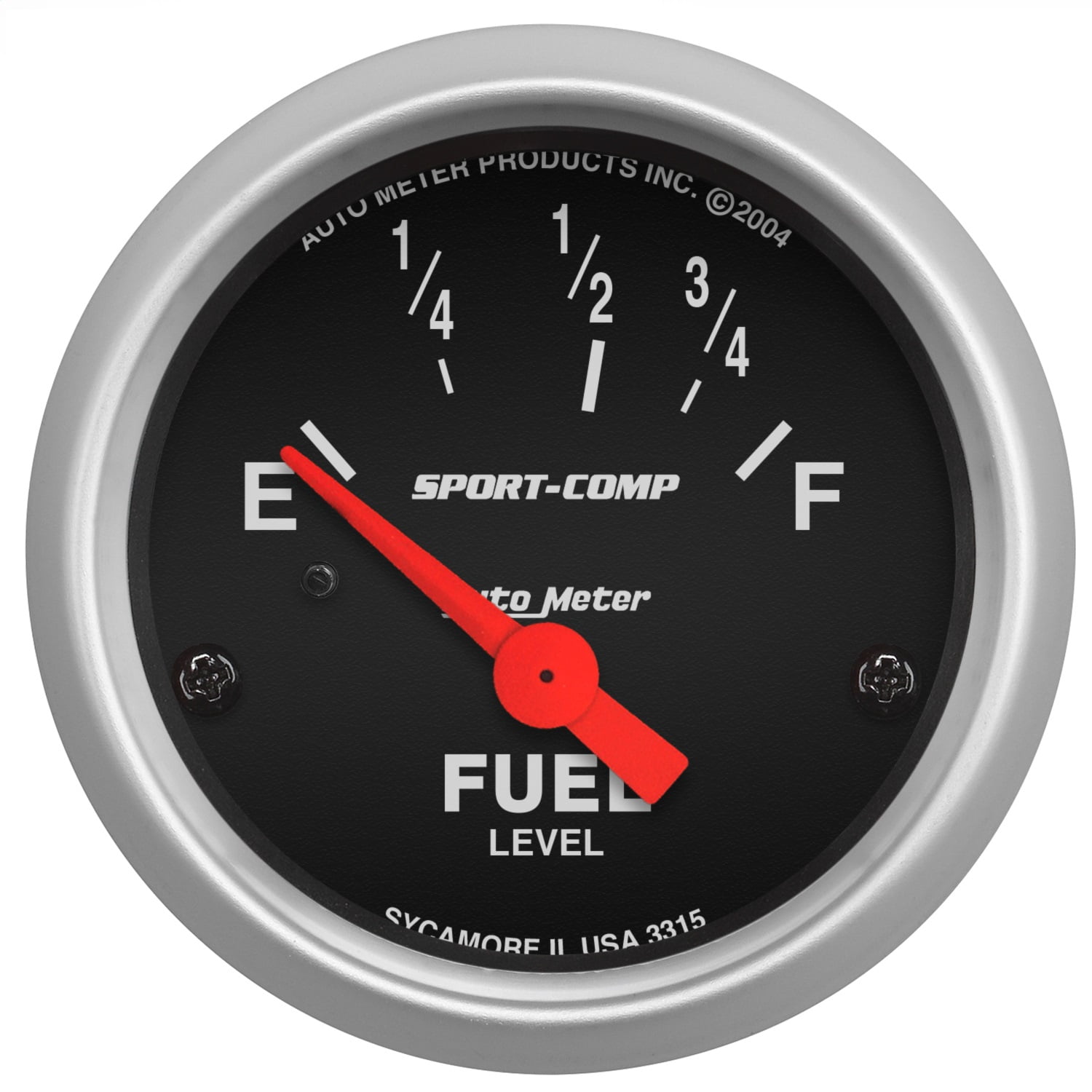 AutoMeter 3315 Sport-Comp Electric Fuel Level Gauge - Walmart.com
