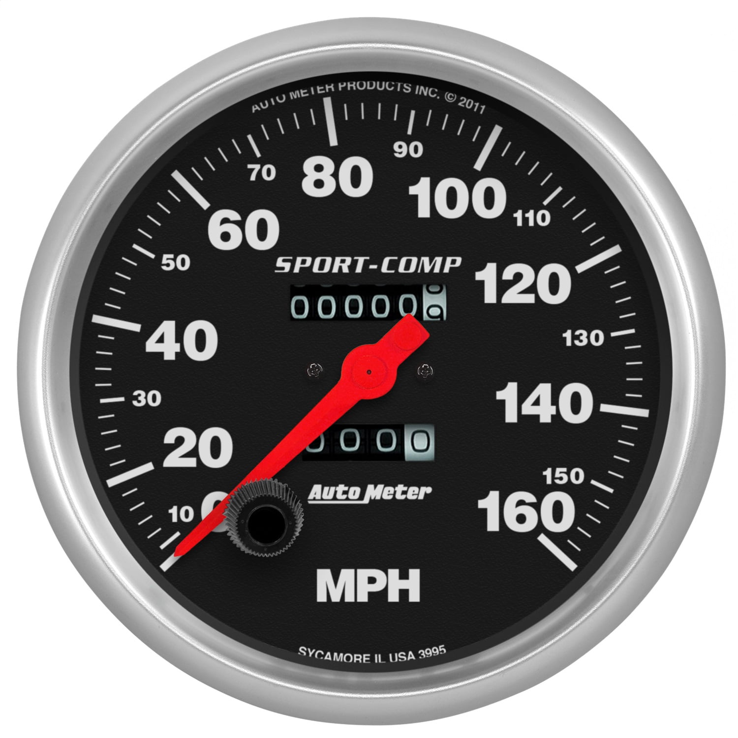 AutoMeter 3995 Sport-Comp In-Dash Mechanical Speedometer - Walmart.com
