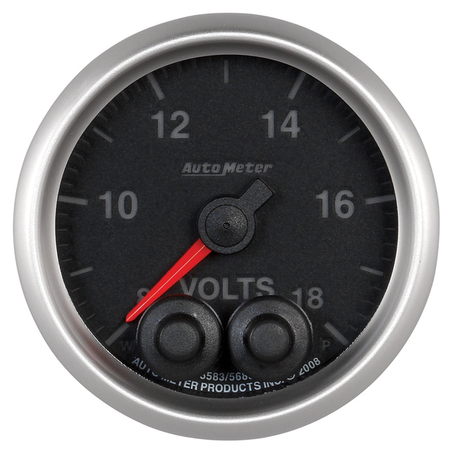 AutoMeter 5683-05702 NASCAR Elite Voltmeter Gauge - Walmart.com