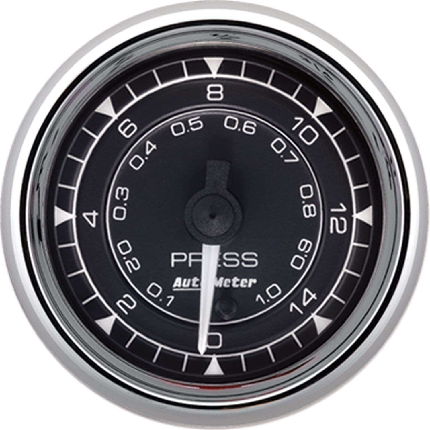 AutoMeter 9762 Chrono Fuel Pressure Gauge - Walmart.com
