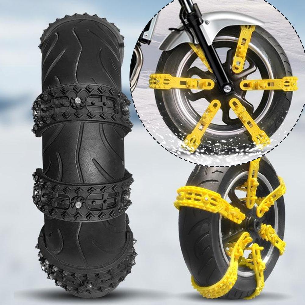 AutoNexis Anti Slip Chain Rubber Chain Snow Wear Resistant Thickened ...
