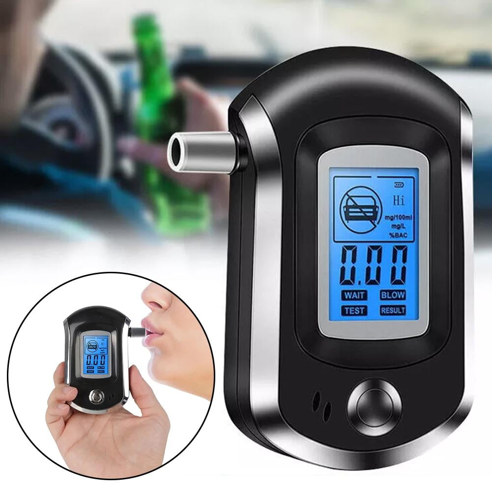 AutoNexis Digital Breath Alcohol Tester LCD Breathalyzer Analyzer 5 ...