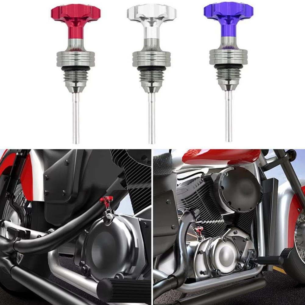 AutoNexis Motorcycle Engine Oil Dipstick Filler Plug - Walmart.com