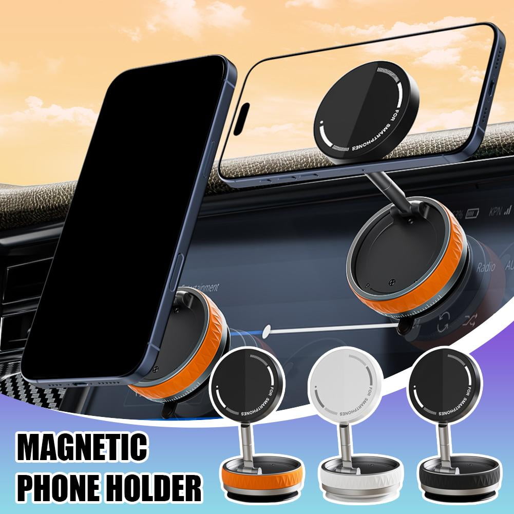 AutoNexis Vacuum Magnetic Car Phone Holder Folding Suction Stand ...