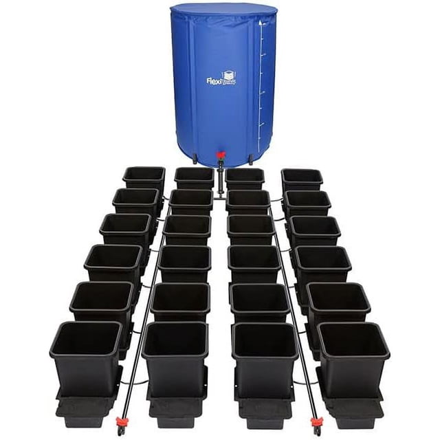 AutoPot 1 Pot System with 3.9 Gallon Plastic Pots and 12.4 Gallon Tank ...