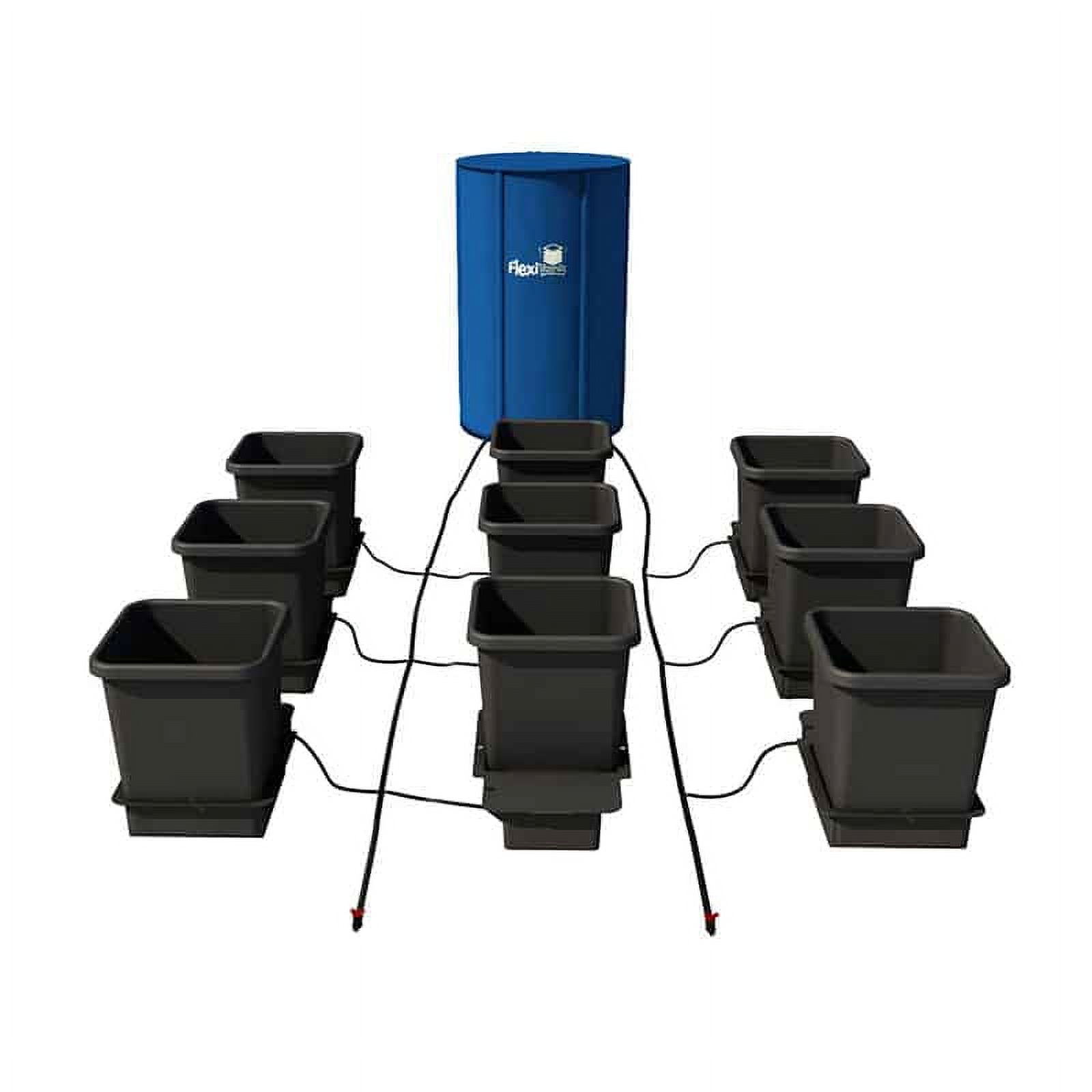 AutoPot 9 Pot System with 25 Gal FlexiTank (3.9 gallon pots) - Walmart.com