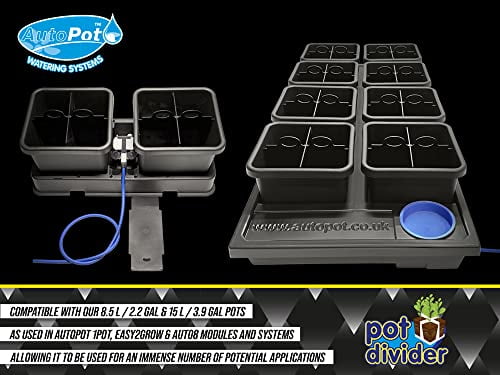AutoPot Pot Divider for 3.9 Gallon Pot Self-Watering Hydroponic Systems ...