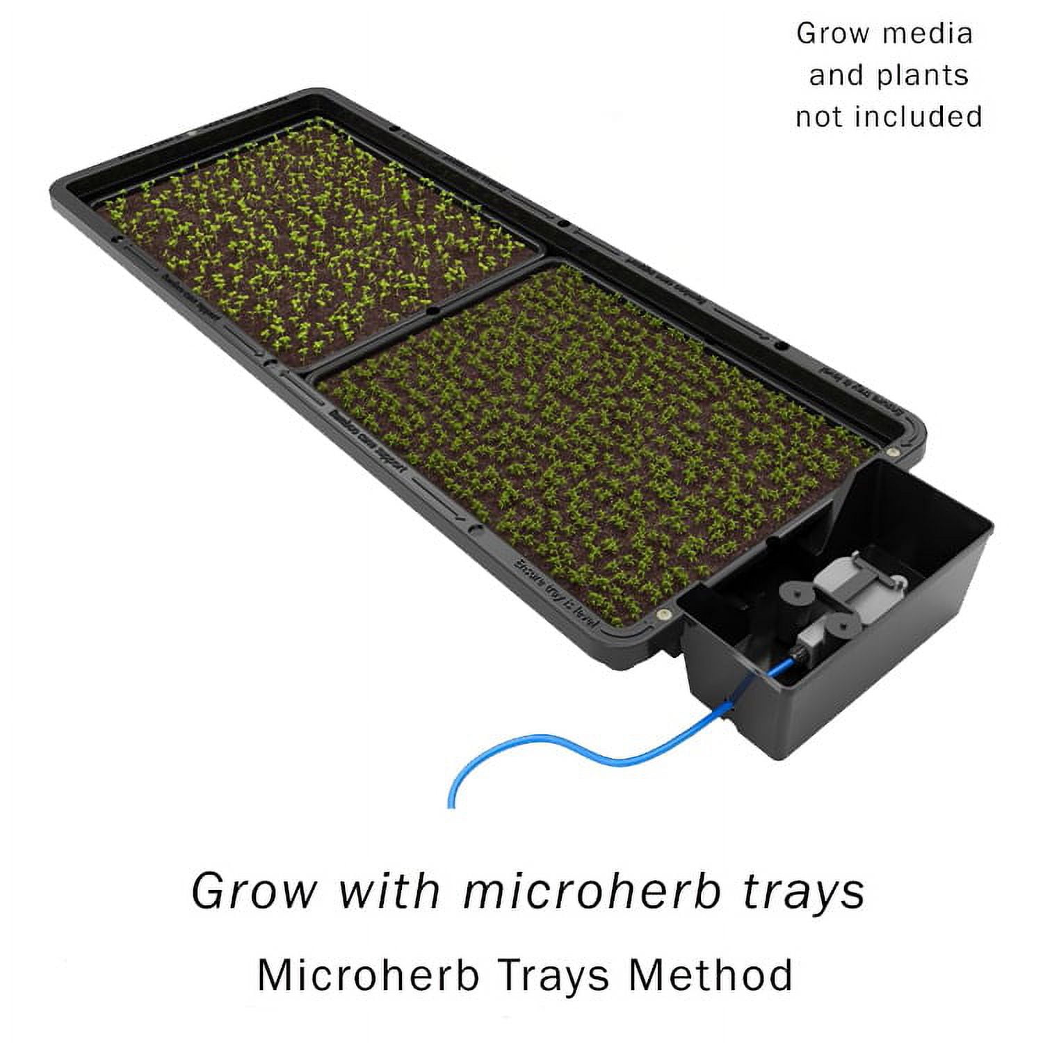 AutoPot Tray2Grow System - Micro Herb Setup (Includes 4x microgreen ...