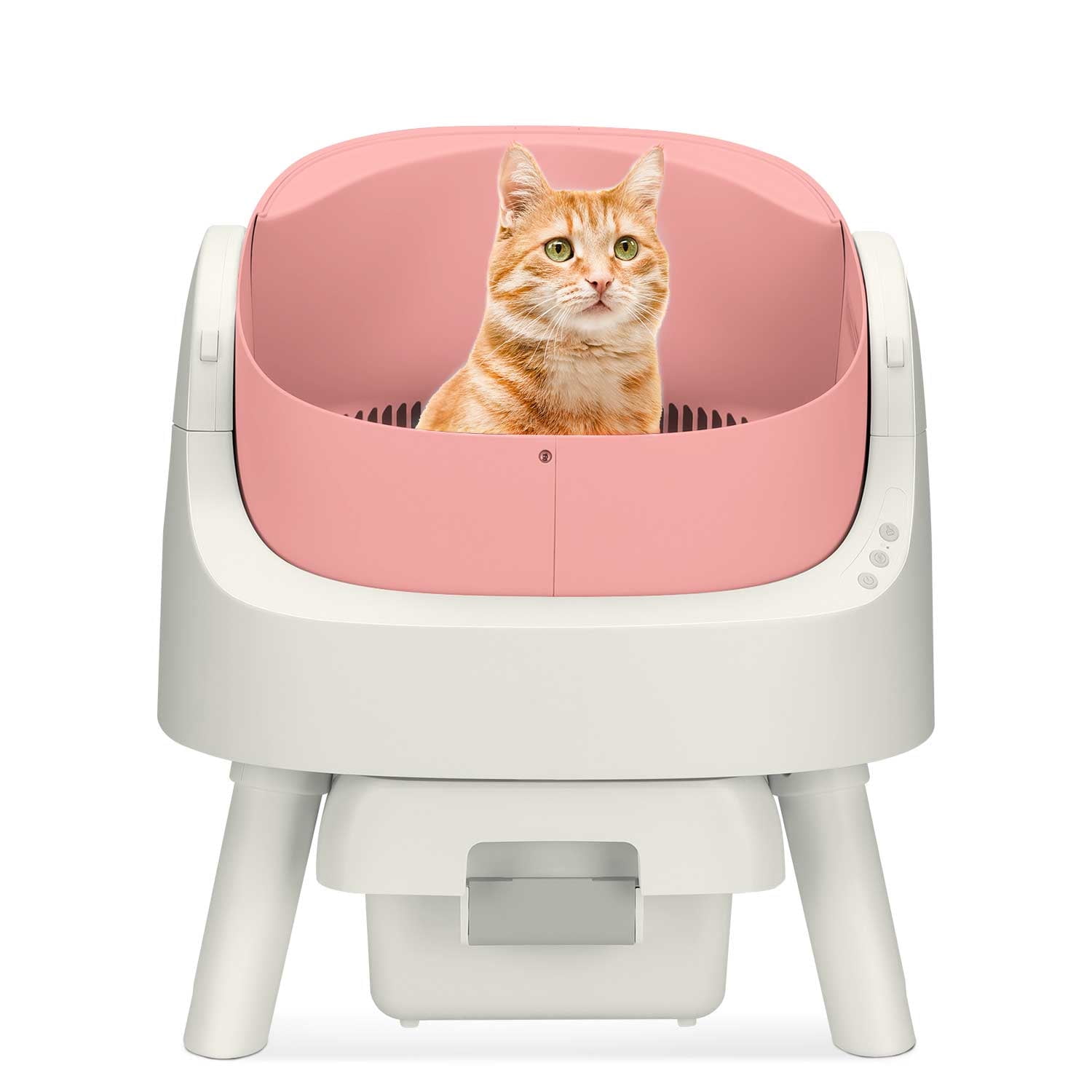AutoScooper Self Cleaning Cat Litter Box, Open Top Automatic Cat Litter ...