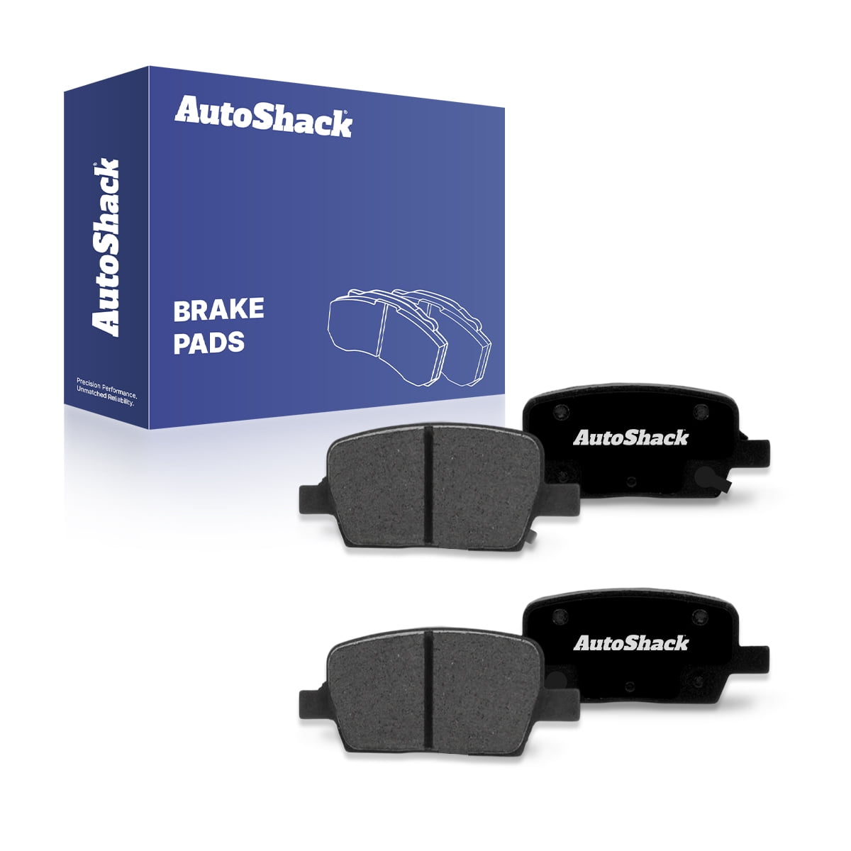 AutoShack Rear Premium Ceramic Brake Pad Set for GMC, Chevrolet ...
