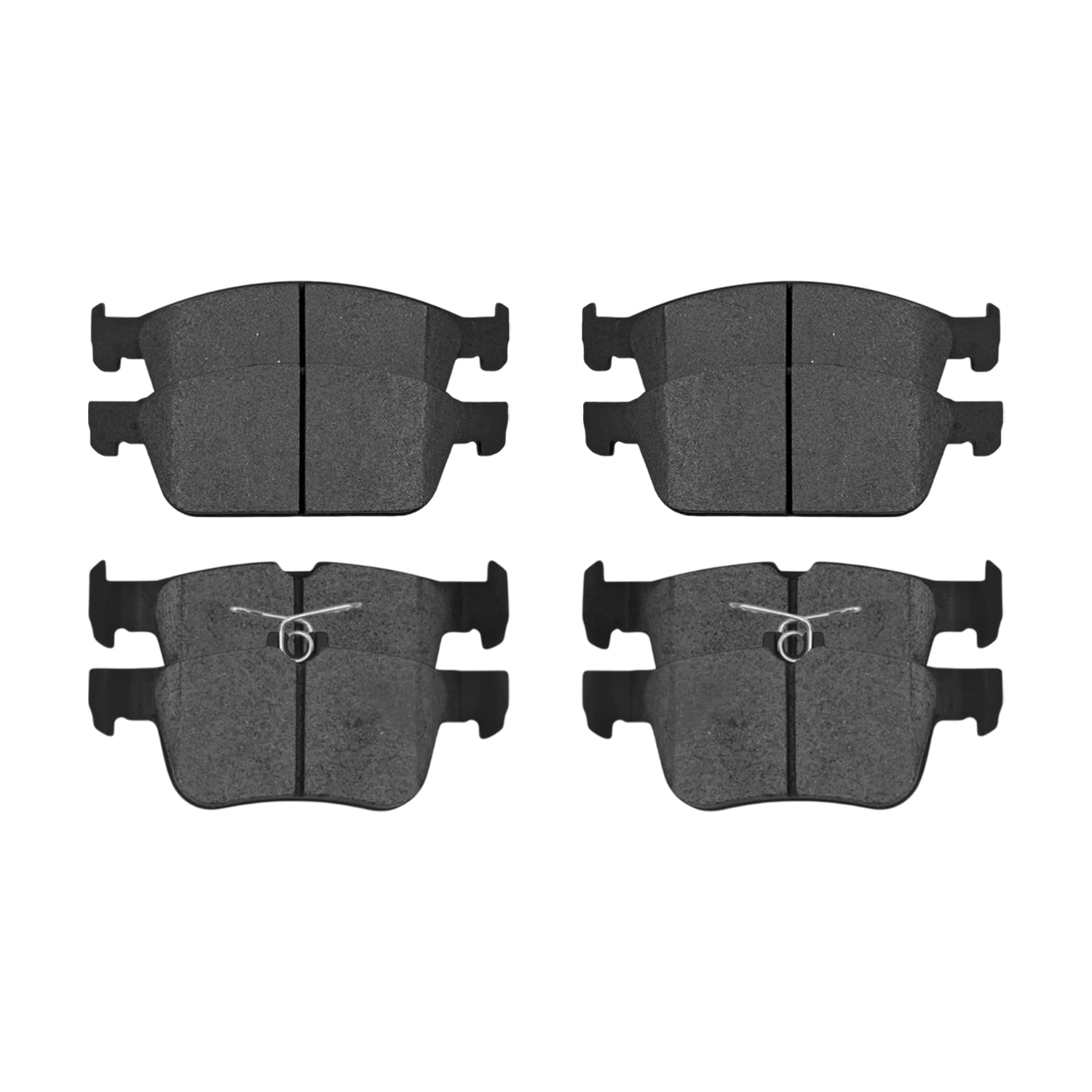 AutoShack 8pcs Front and Rear Ceramic Brake Pad Set Replacement for ...