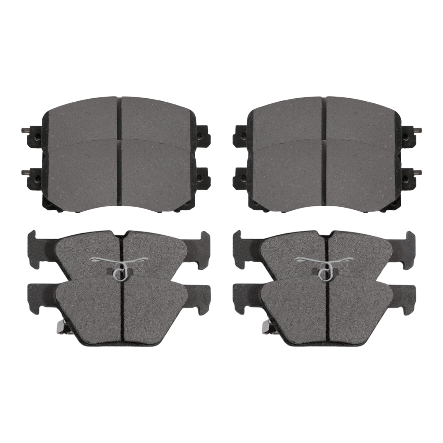 AutoShack 8pcs Front and Rear Performance Ceramic Brake Pad Set ...