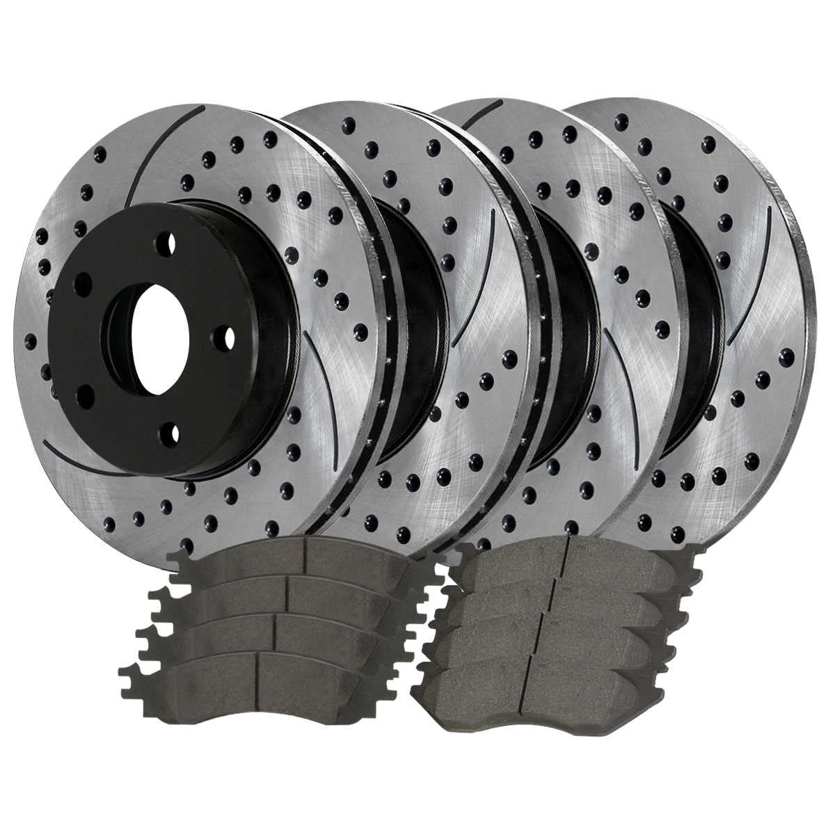 AutoShack Brake Kit Replacement for Mercury Mountaineer Ford Explorer ...