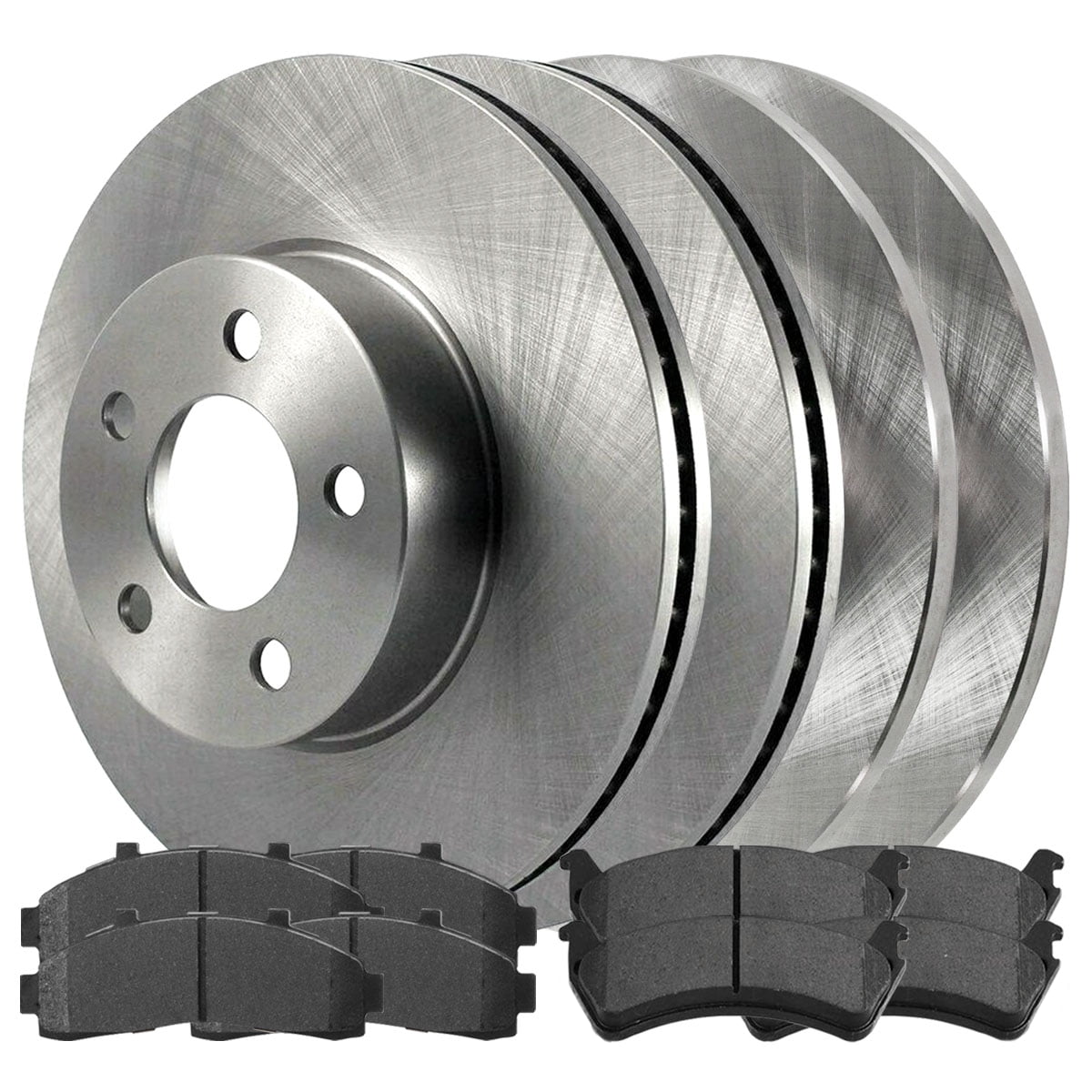 AutoShack Brake Rotors & Ceramic Pads Kit for 1995-2001 Ford Explorer ...