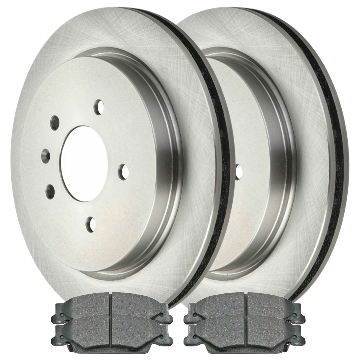 Autoshack Rear Brake Kit Replacement for 2003-2007 Cadillac CTS 2005 ...