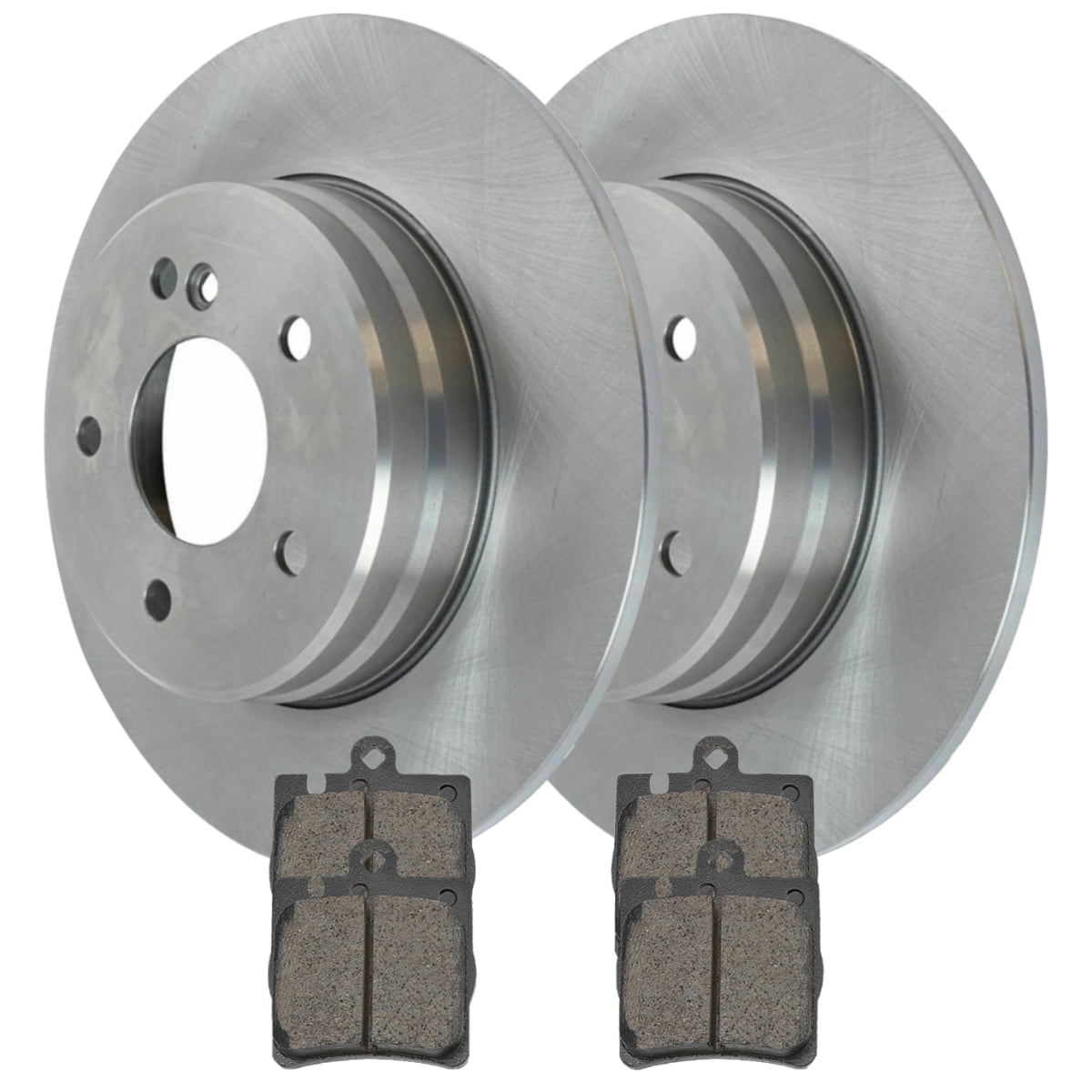 Autoshack Rear Brake Kit Replacement for Mercedes C230 C280 SLK350 ...