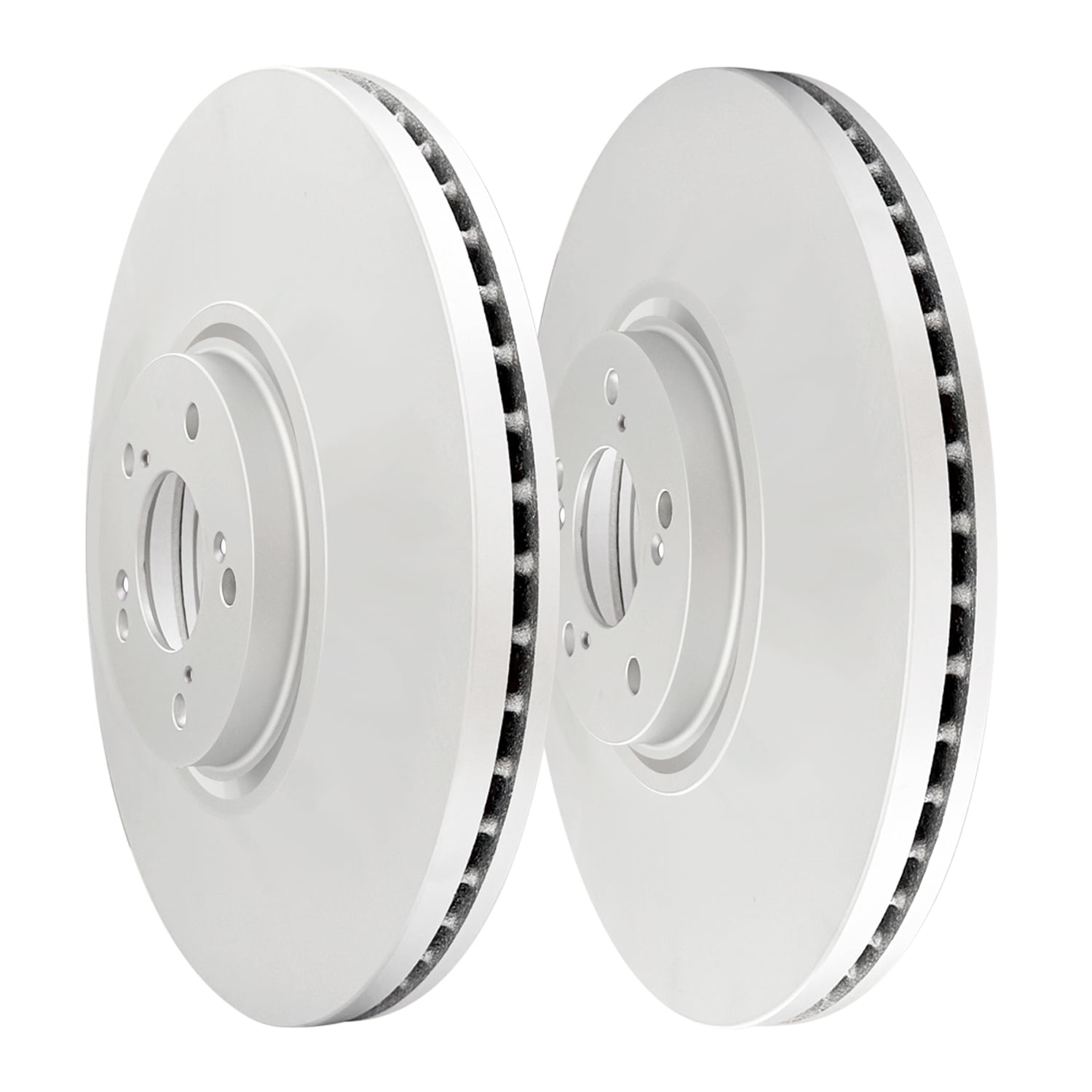 AutoShack Coated Brake Rotors Front Brake Rotor Replacement Kit for ...
