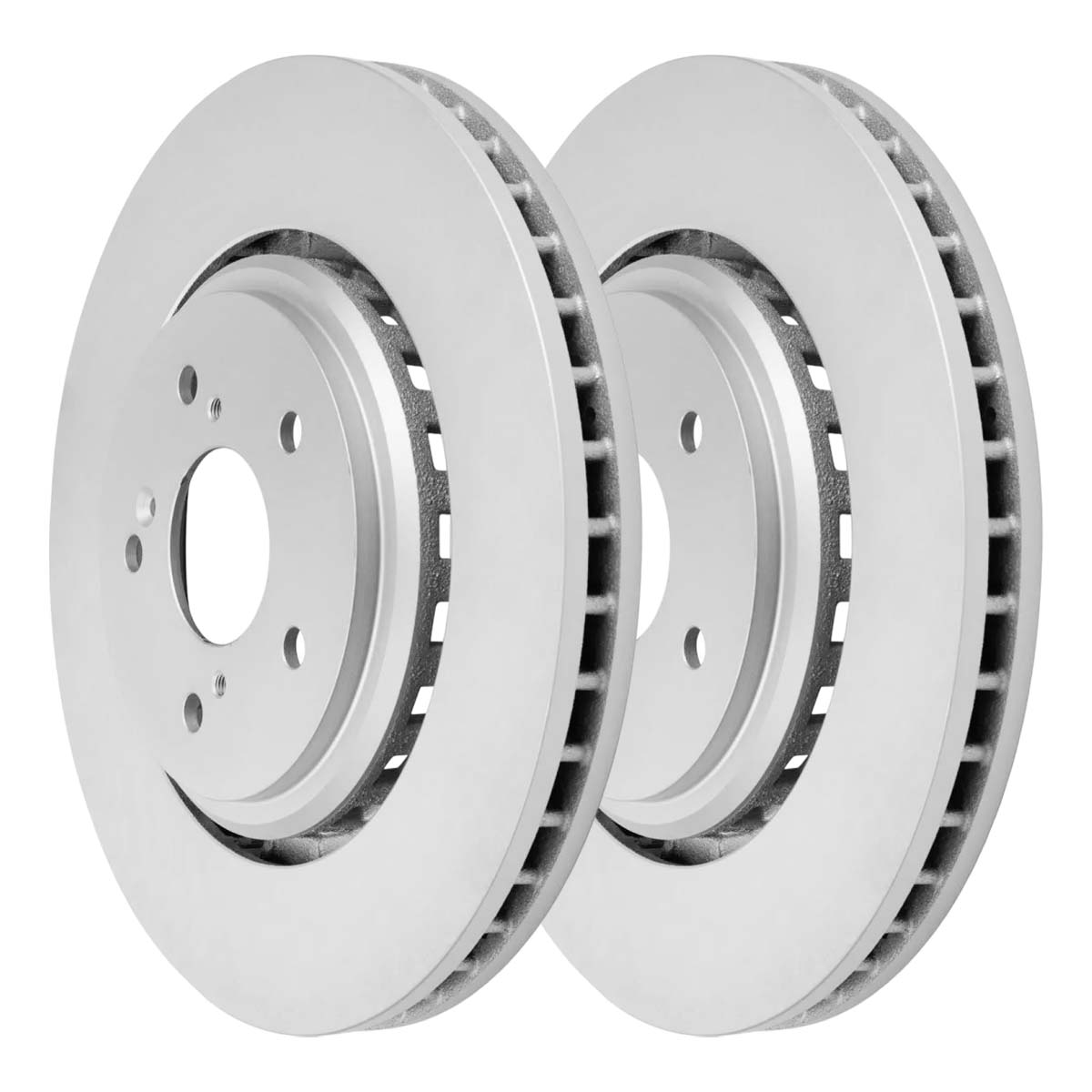 AutoShack Coated Brake Rotors Front Brake Rotor Replacement Kit for ...