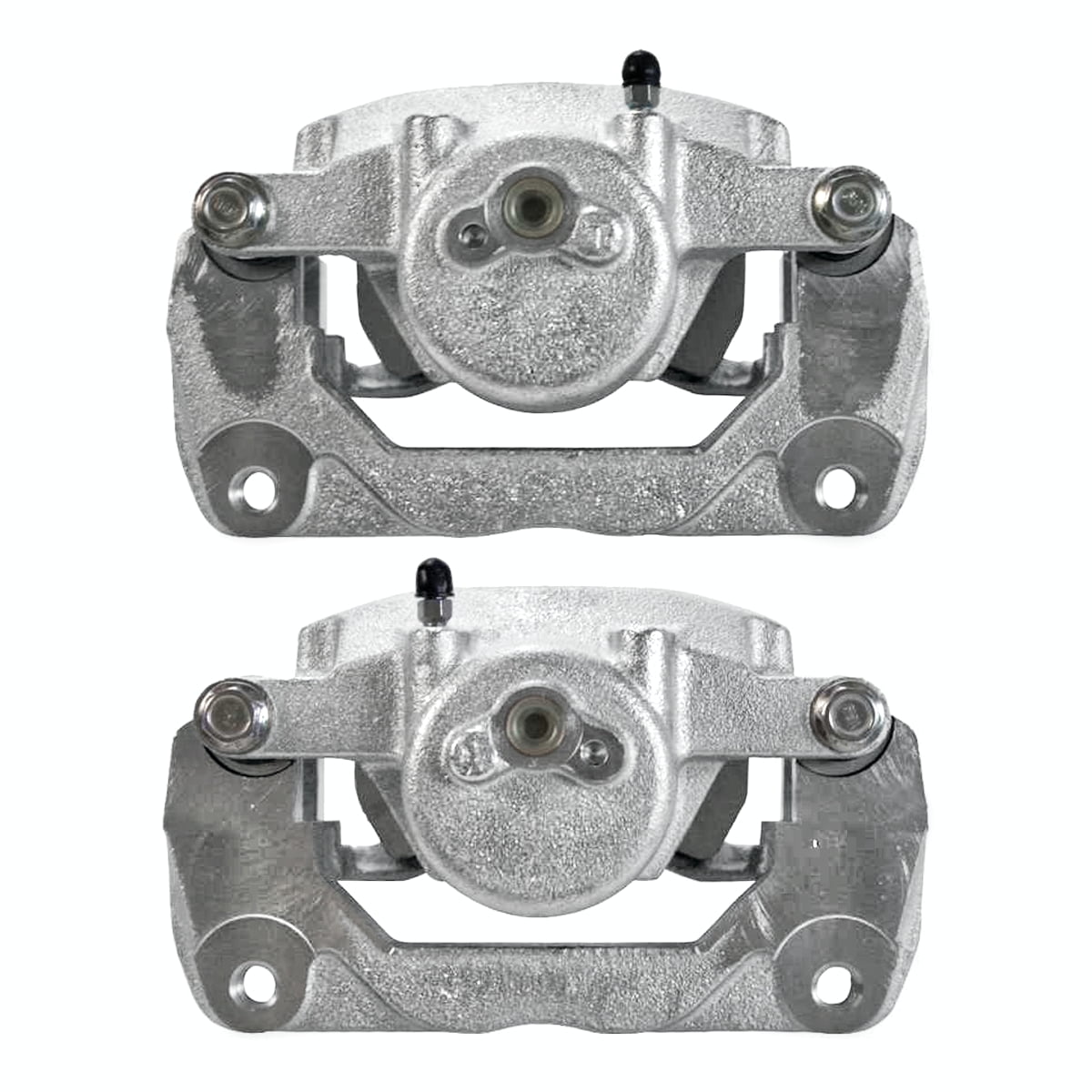 AutoShack Front Brake Calipers Set of Assembly with Bracket Replacement ...