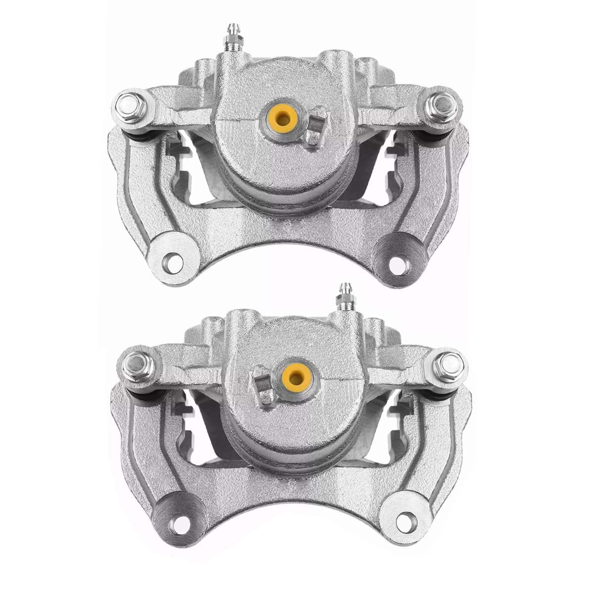 AutoShack Front Brake Calipers Set of 2 Assembly with Bracket ...