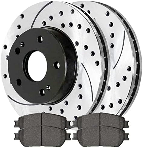 AutoShack Front Brake Kit Replacement for Toyota Sienna Avalon Solara ...