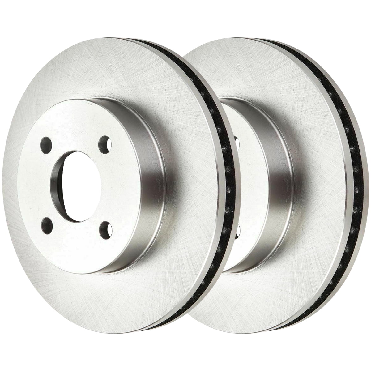 AutoShack Front Brake Rotors Pair of 2 Driver and Passenger Side ...