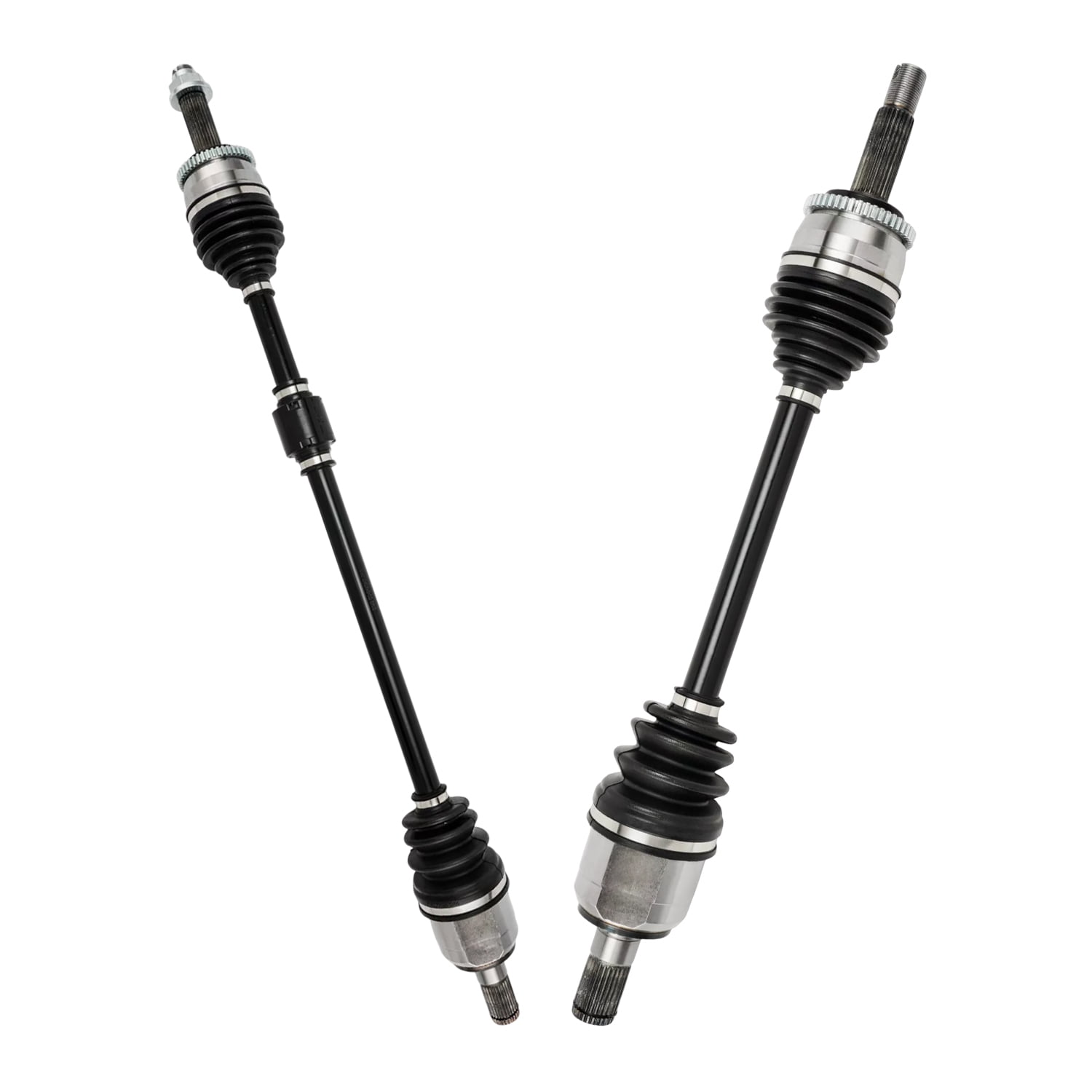 AutoShack Front CV Axle Shaft Assemblies for Hyundai, Accent 2012-2017 ...