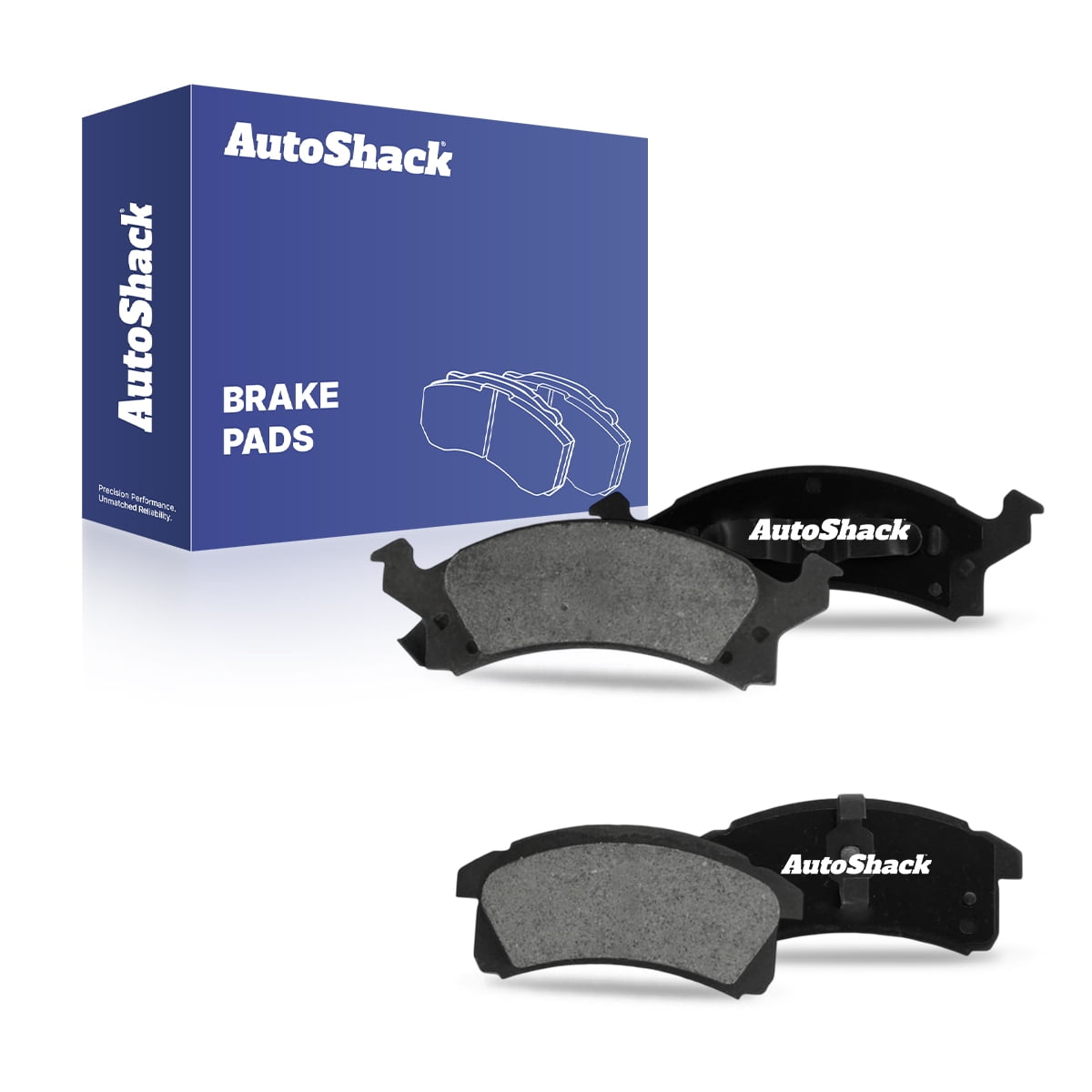 AutoShack Front Ceramic Brake Pad Set for Chevrolet & Pontiac, Cavalier ...