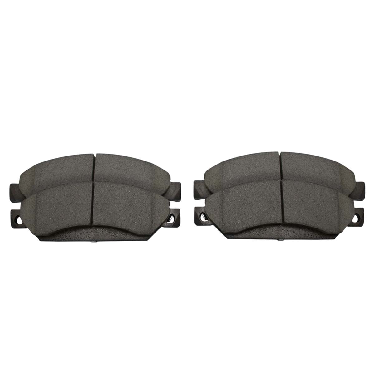 AutoShack Front Ceramic Brake Pad Set Driver and Passenger Side ...