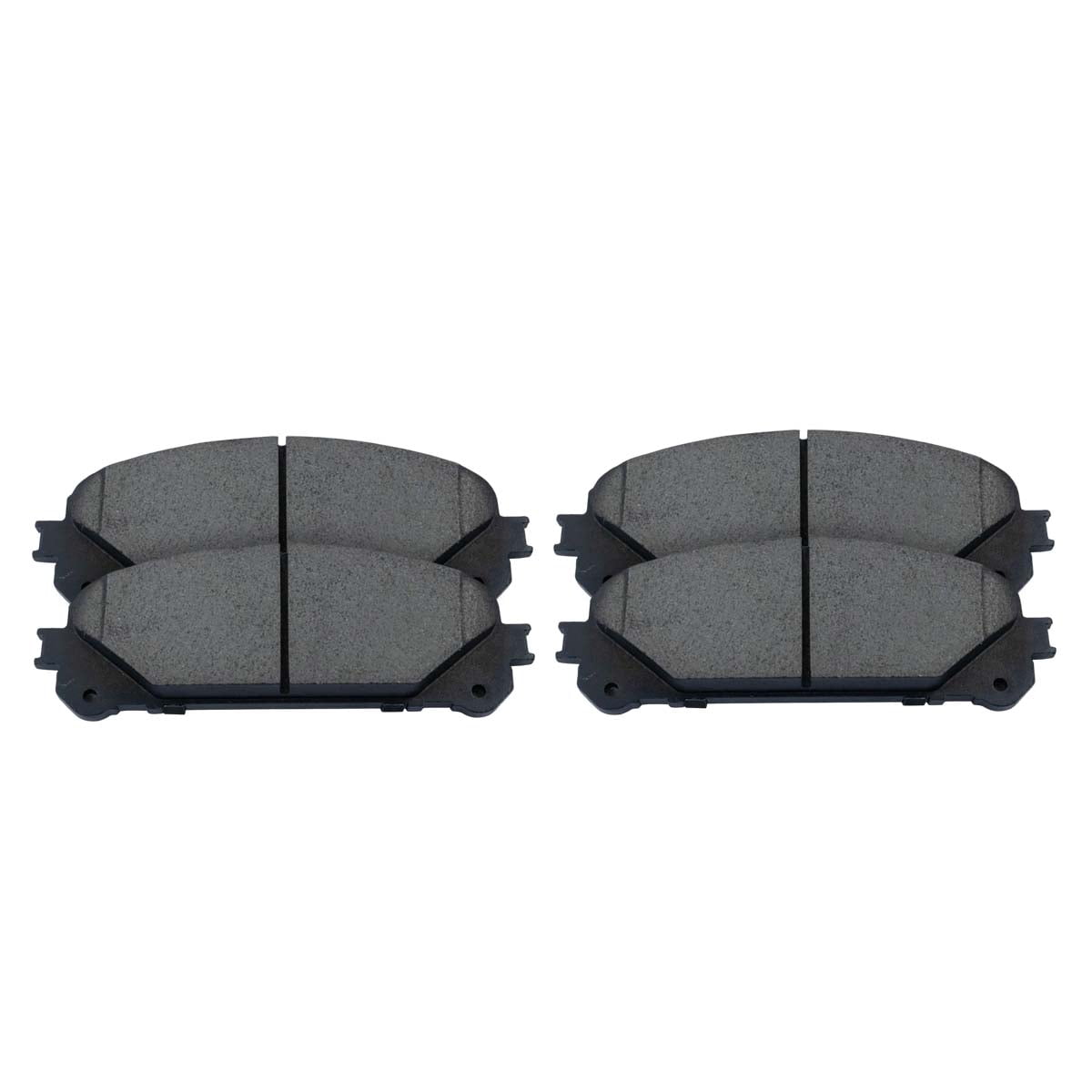 AutoShack Front Ceramic Brake Pad Set Driver and Passenger Side ...