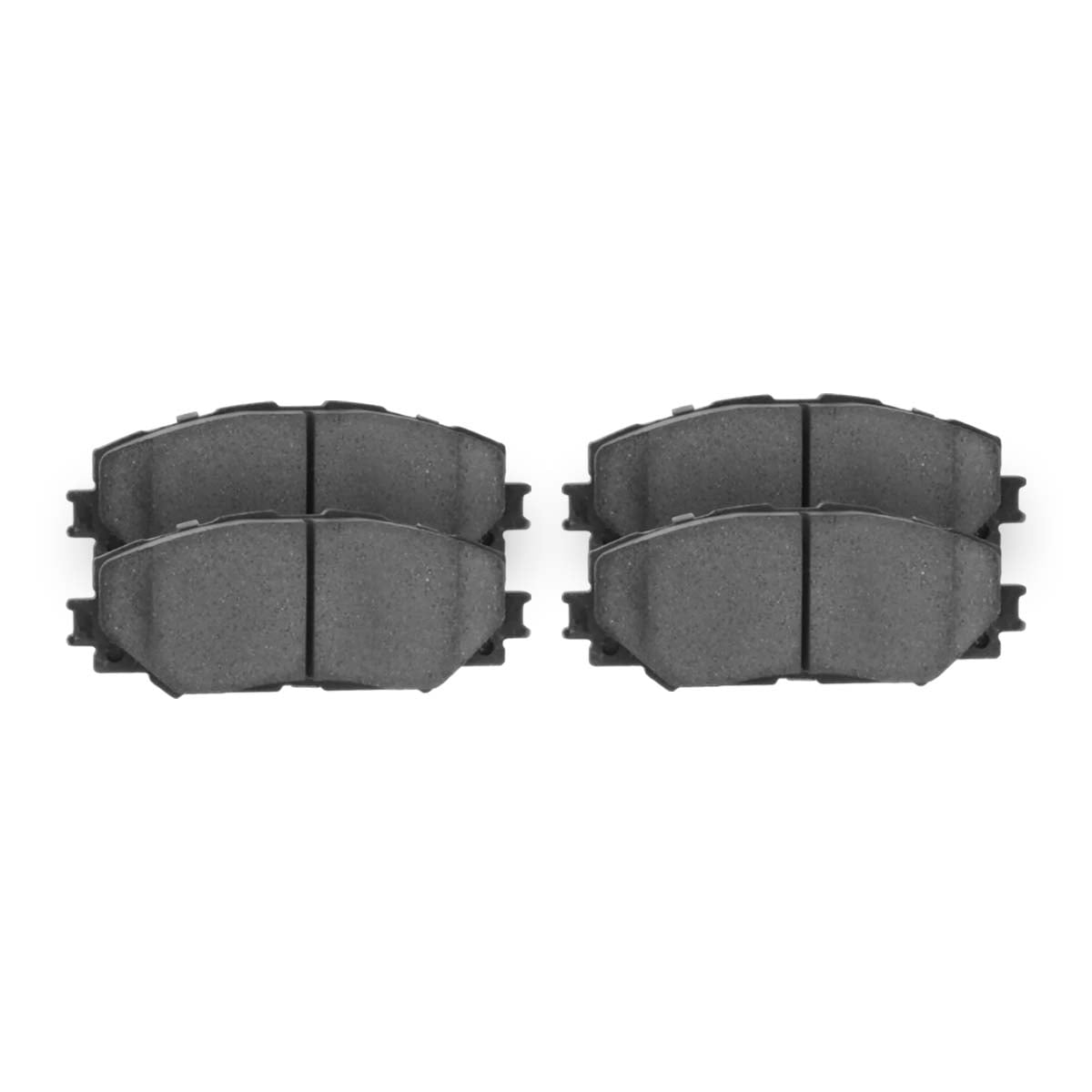 AutoShack Front Ceramic Brake Pad Set Driver and Passenger Side ...