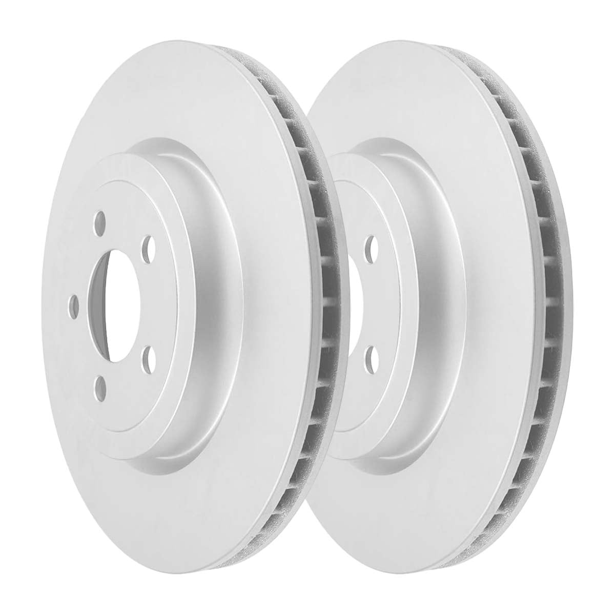 AutoShack Front Coated Brake Rotors Driver and Passengers Side ...