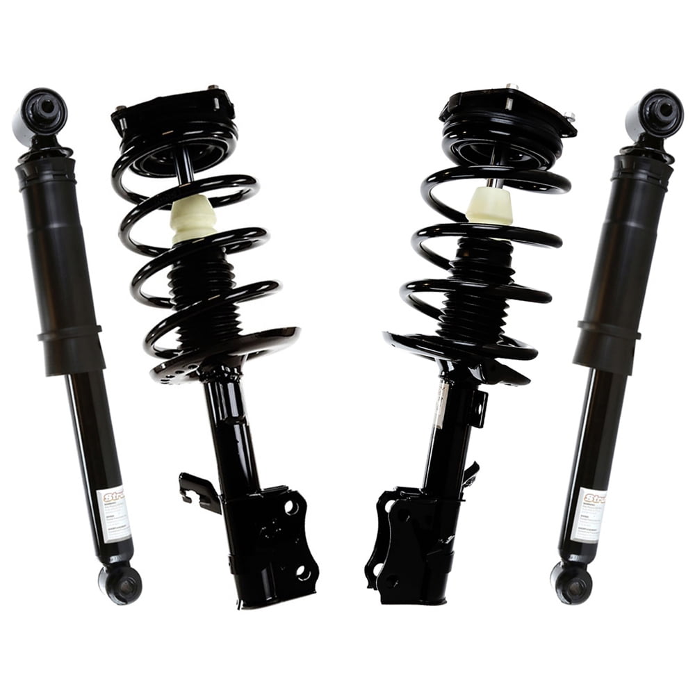 AutoShack Front and Rear Complete Strut & Coil Spring Assemblies ...