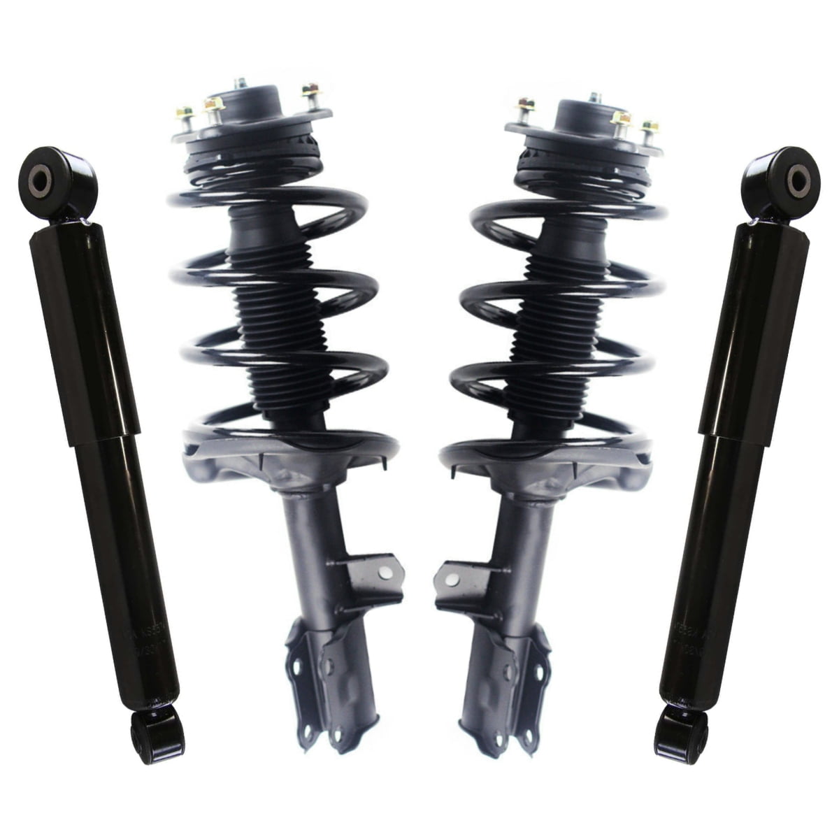 AutoShack Front and Rear Complete Strut & Coil Spring Assemblies ...