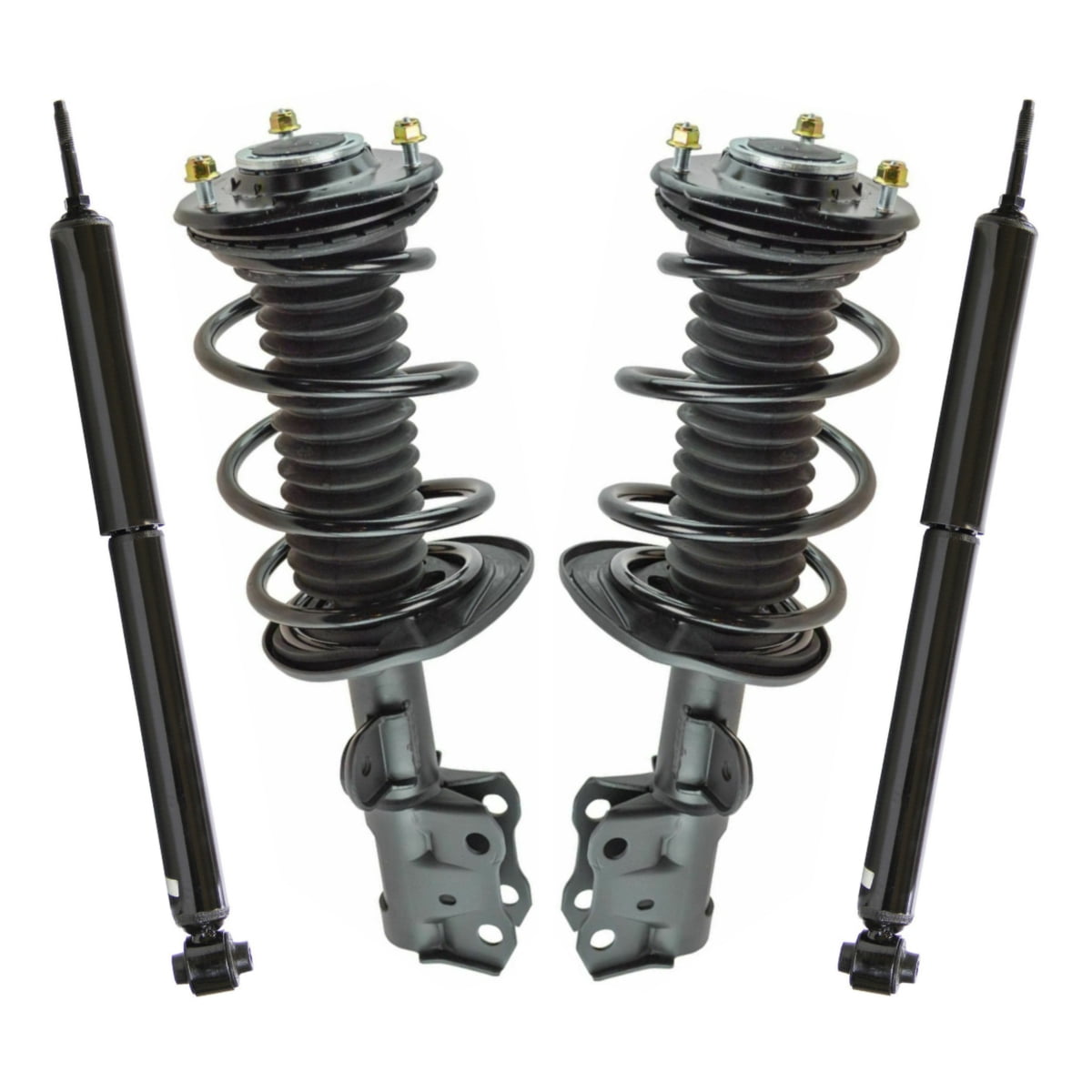 AutoShack Front and Rear Complete Strut & Coil Spring Assemblies ...
