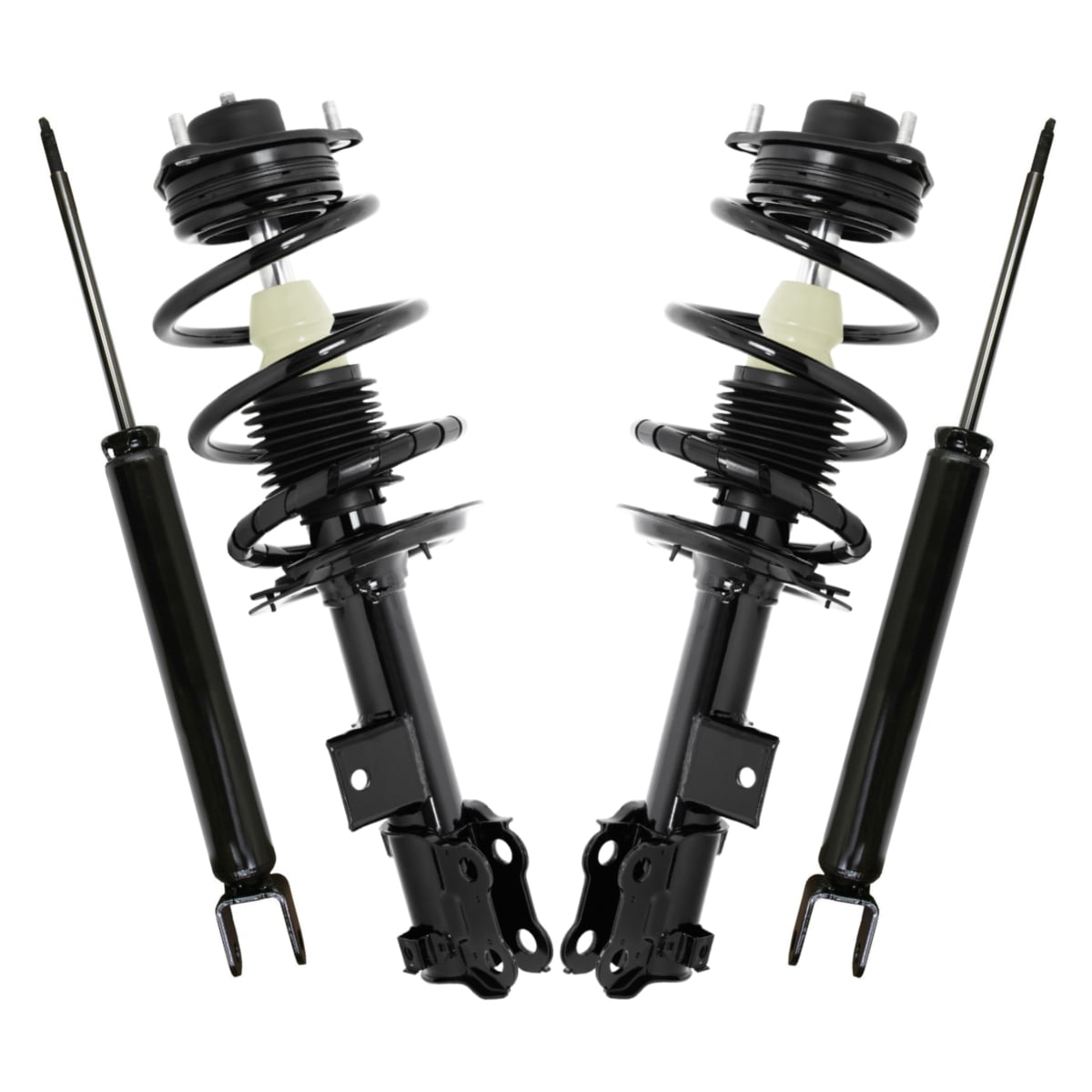 AutoShack Front and Rear Complete Strut & Coil Spring Assemblies ...