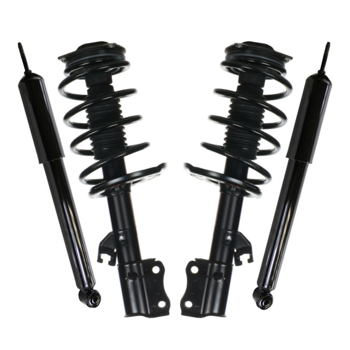 AutoShack Front and Rear Complete Strut & Coil Spring Assemblies ...