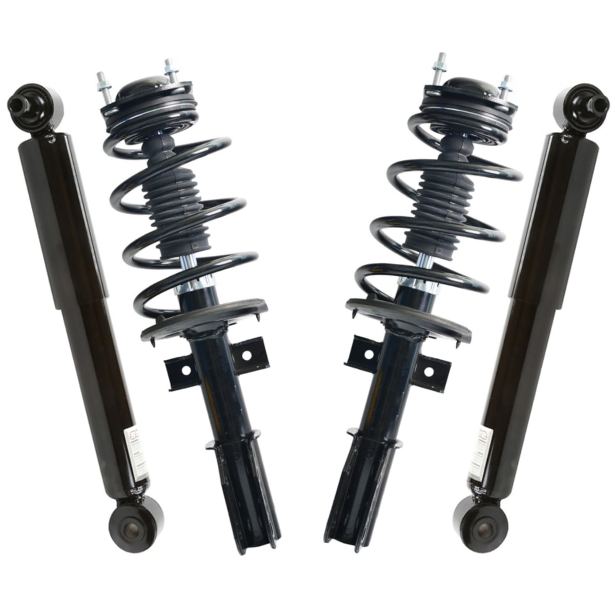 AutoShack Strut Coil Springs & Shock Absorbers Kit for 2013-2017 GMC ...
