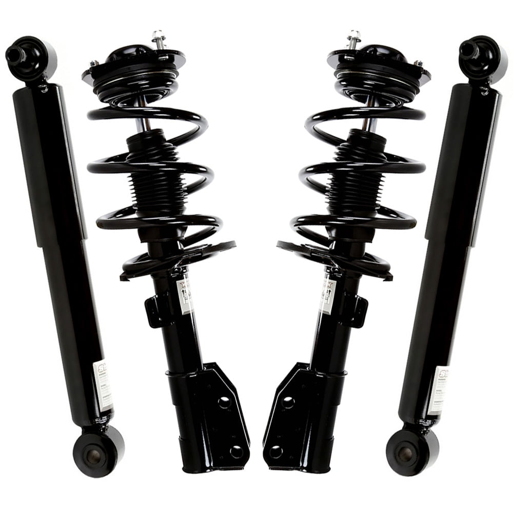 AutoShack Front and Rear Complete Strut & Coil Spring Assemblies ...