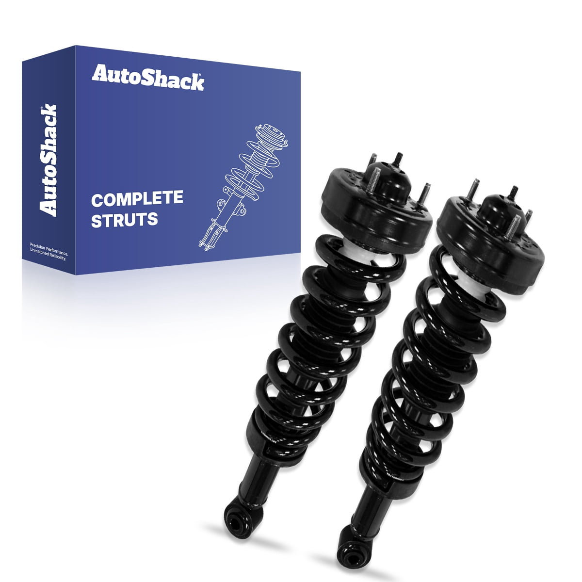 AutoShack Front Complete Strut & Coil Spring Assemblies - Driver and ...