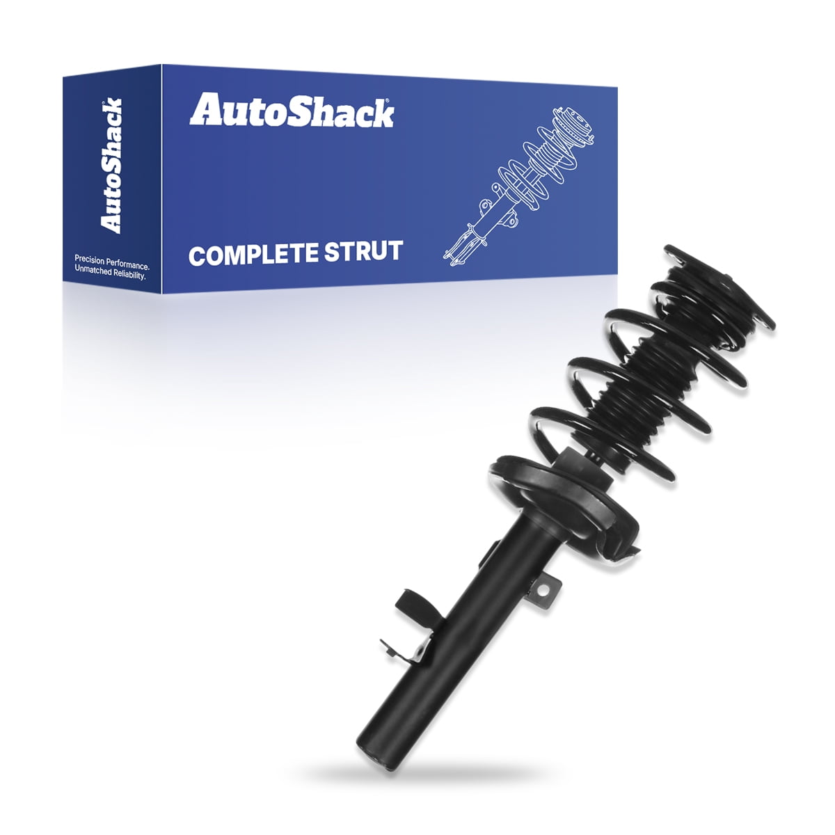 AutoShack Front Complete Strut & Coil Spring Assembly - Driver Side for ...