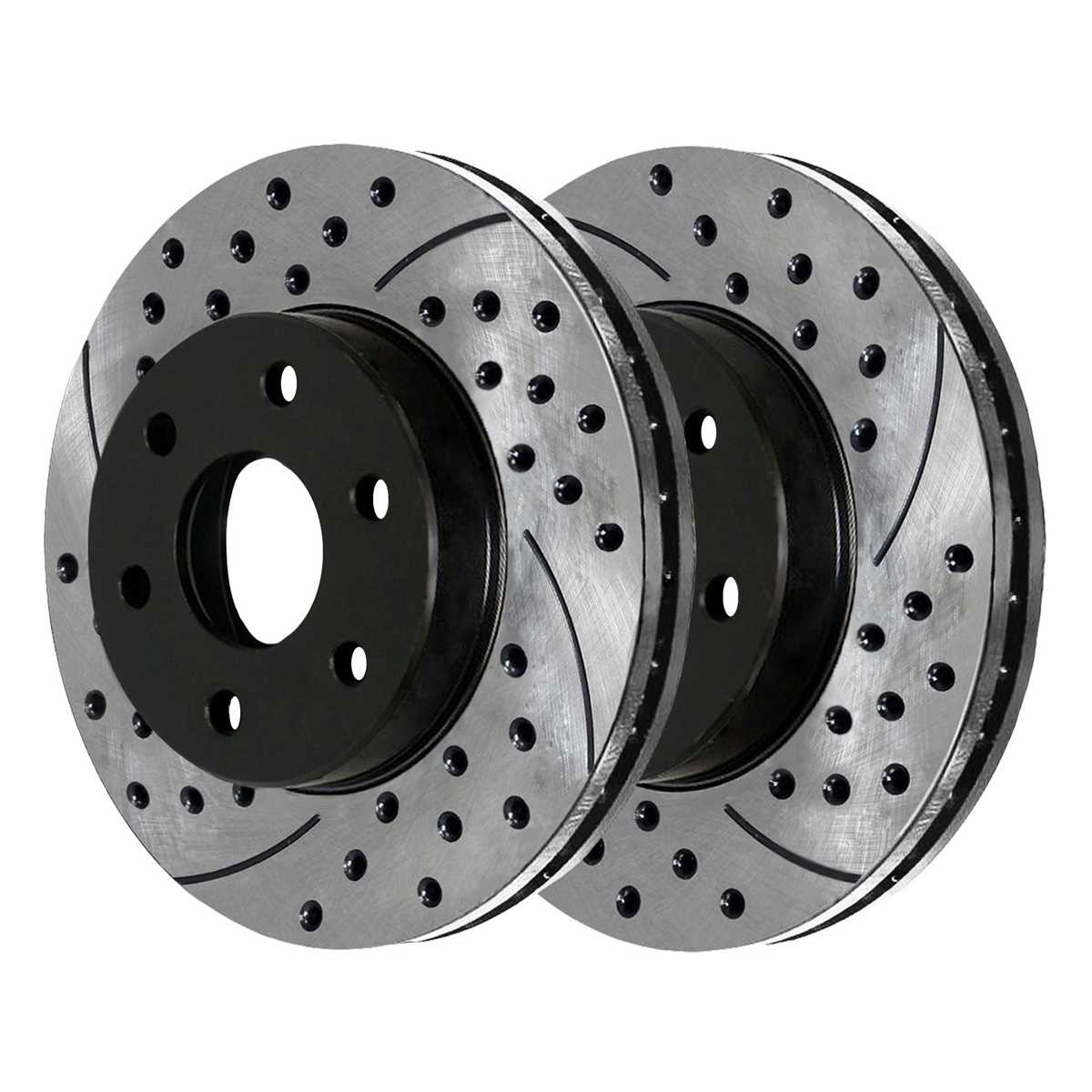 Customer reviews for AutoShack Black Hat Drilled and Slotted Brake ...