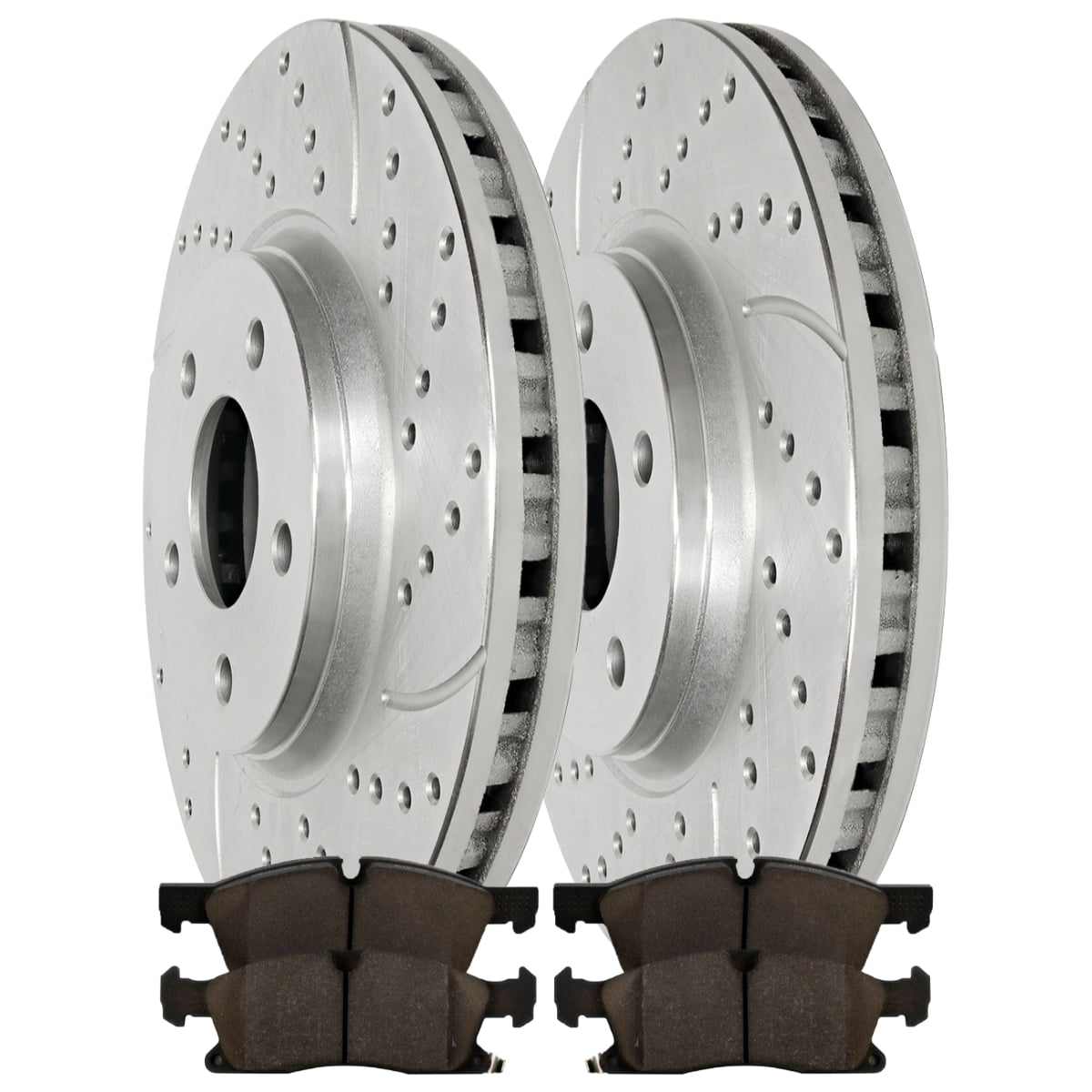 AutoShack Front Brake Kit Replacement for Jeep Grand Cherokee Dodge ...